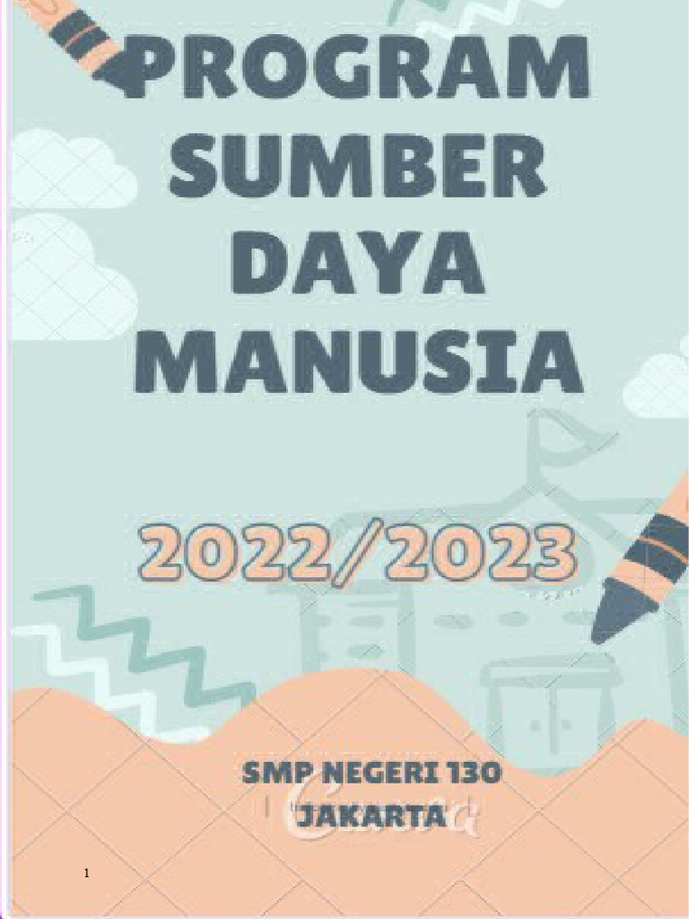 3 - 1 - Program Pengembangan SDM2 - 2022 | PDF