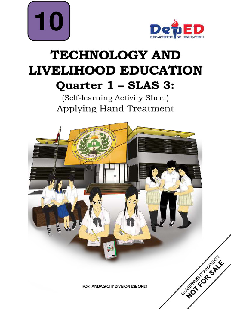 TLE 10 - Nail Care - SLAS 3 - Applying Hand Treatment - Arubio | PDF