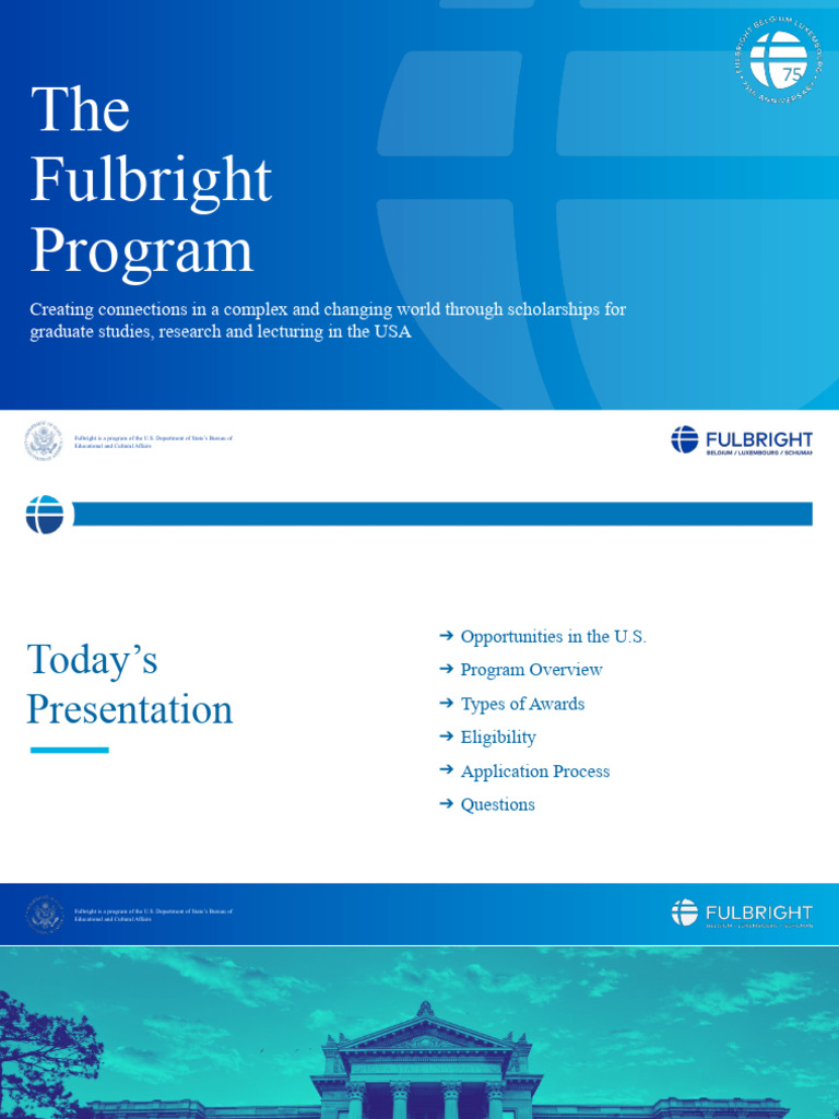 Info Session_ Fulbright Program (UCL - Researchers) | PDF