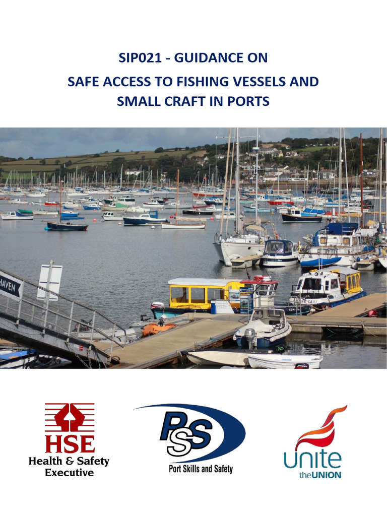 Sip021 - Guidance On Safe Access To Fishing Vessels | PDF ...