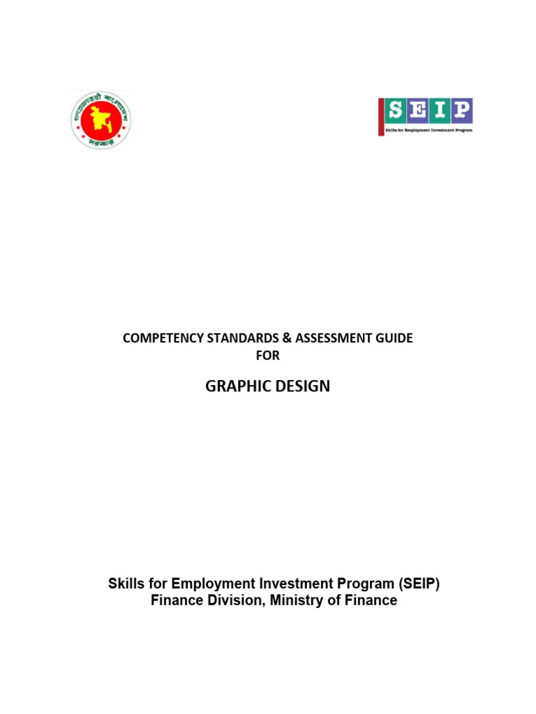 Competency Standard and Assessment Guide Graphic Design | PDF