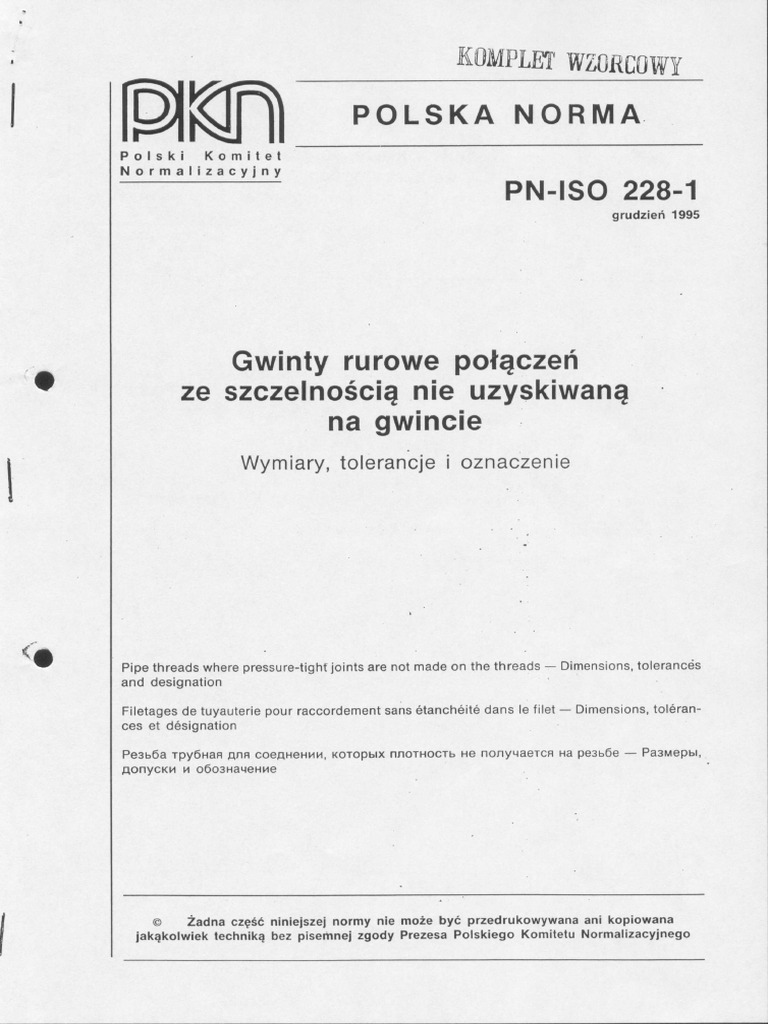 PN Iso.228 1 | PDF