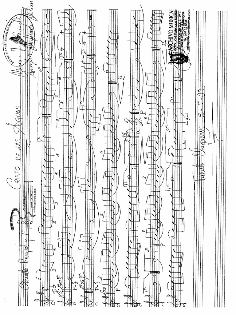 Cristo de Las Aguas CL 1 | PDF