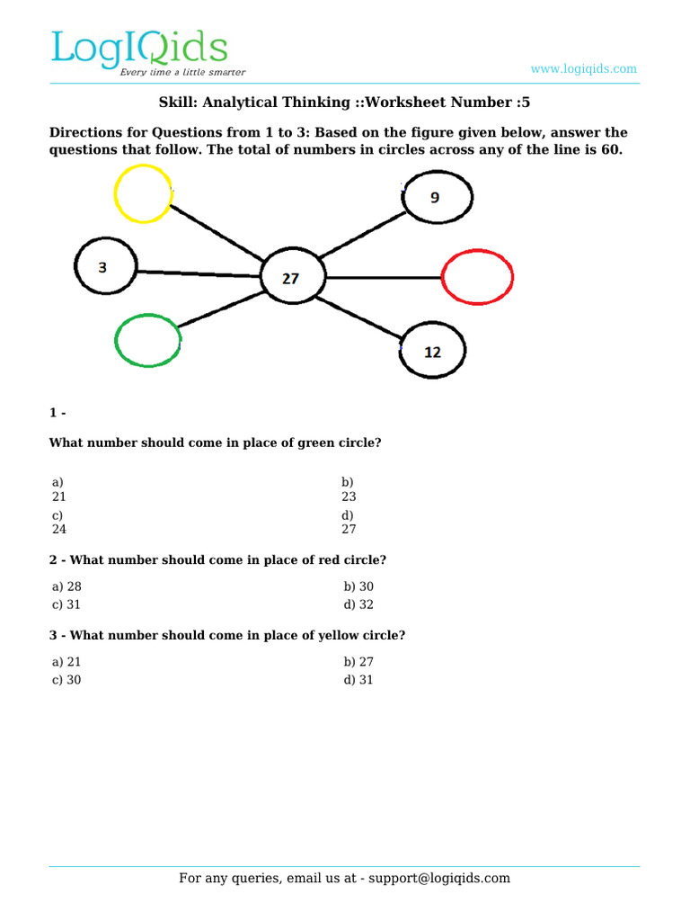 Worksheet Analytical | PDF | Mathematics