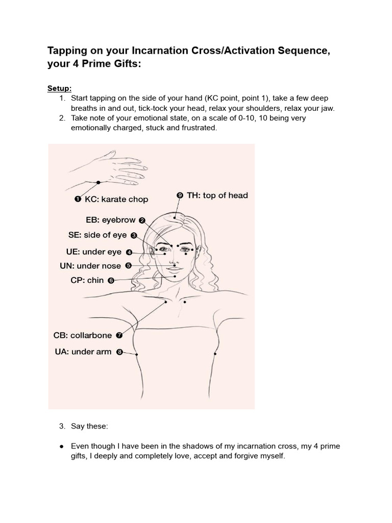 Tapping Sequence for Prime Gifts | PDF | Feeling | Senses