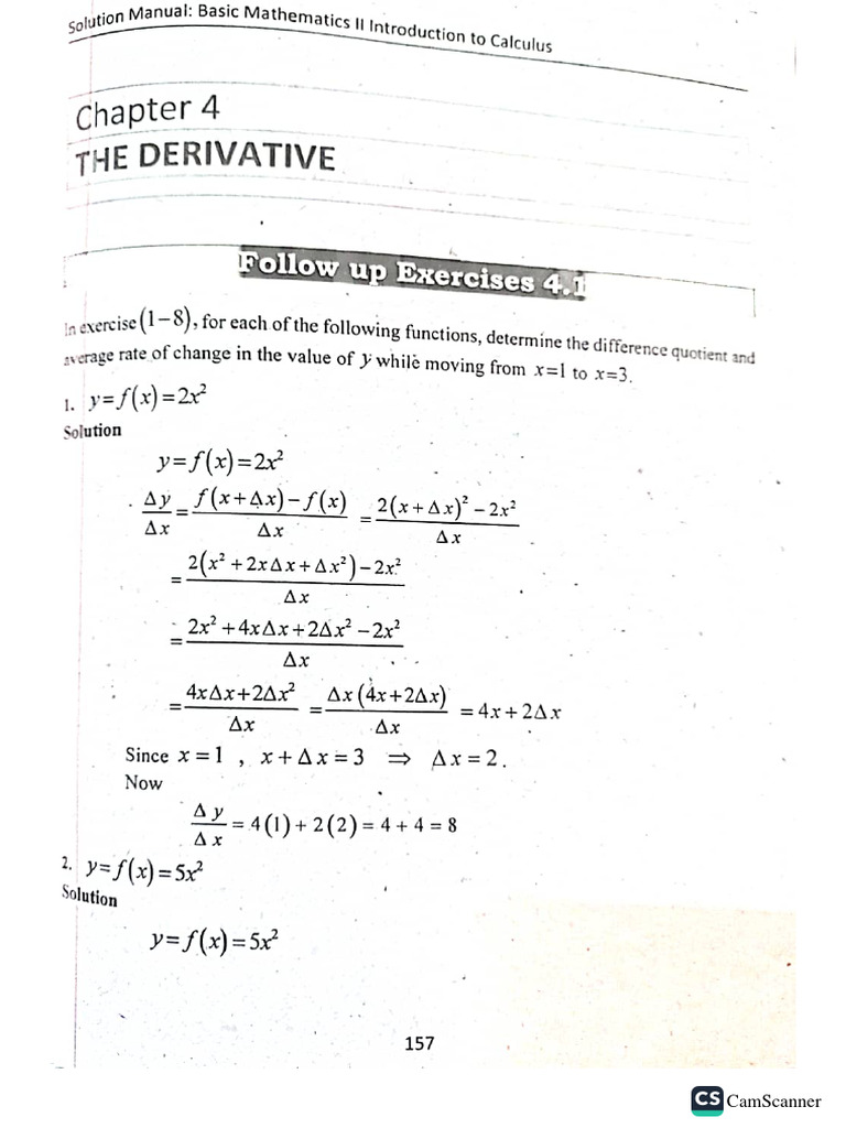 Introduction To Calculus 4th Chapter PDF by M.Anees | PDF