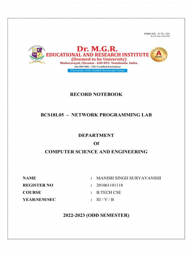 Manish Comp Network | PDF