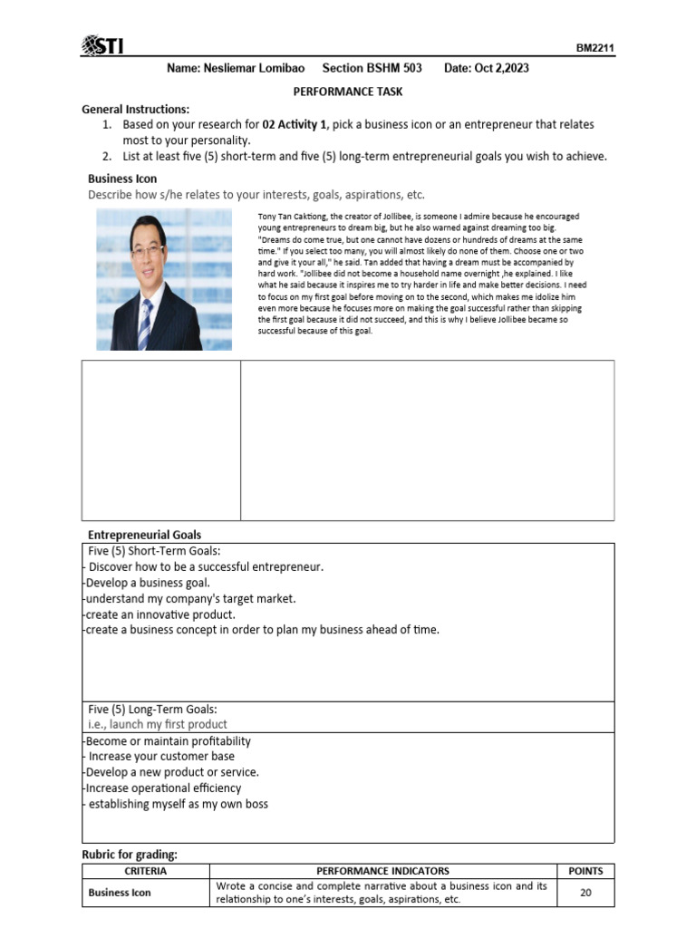 02 Performance Task 1 - ARG - Lomibaonesliemar | Download Free PDF ...