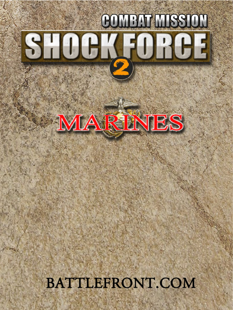 CM Shock Force 2 Marines Manual | PDF | Armoured Fighting Vehicles | Humvee