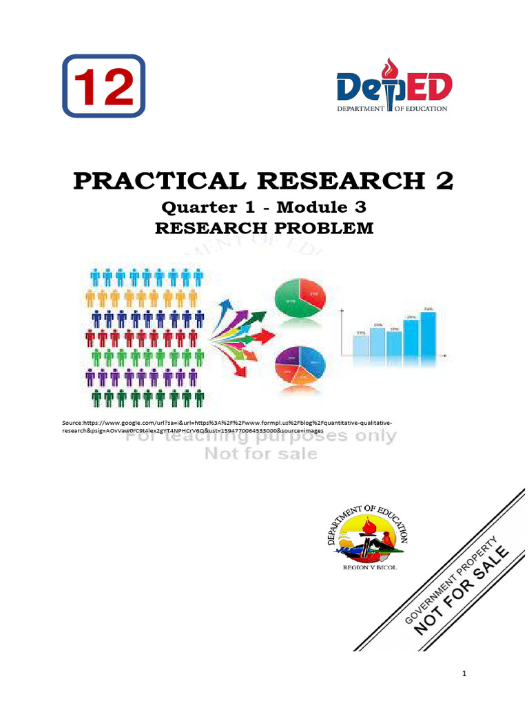 Practical Research 2 Module 3 Q1 | PDF | Learning | Science
