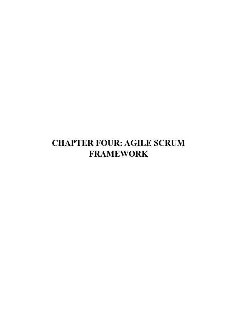 It Support Portal - Chapter Four Agile Scrum Framework | PDF It Support Portal - Chapter Four Agile Scrum Framework | PDF