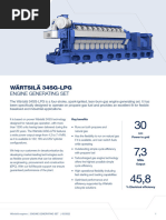Wartsila 2 X 20v34sg - 2009 Brochure | PDF | Engines | Power Station