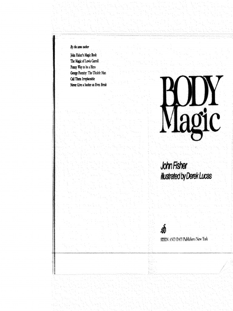 Body-Magic John Fisher | PDF