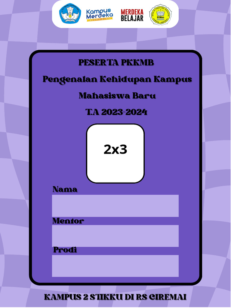Nametag Maba | PDF