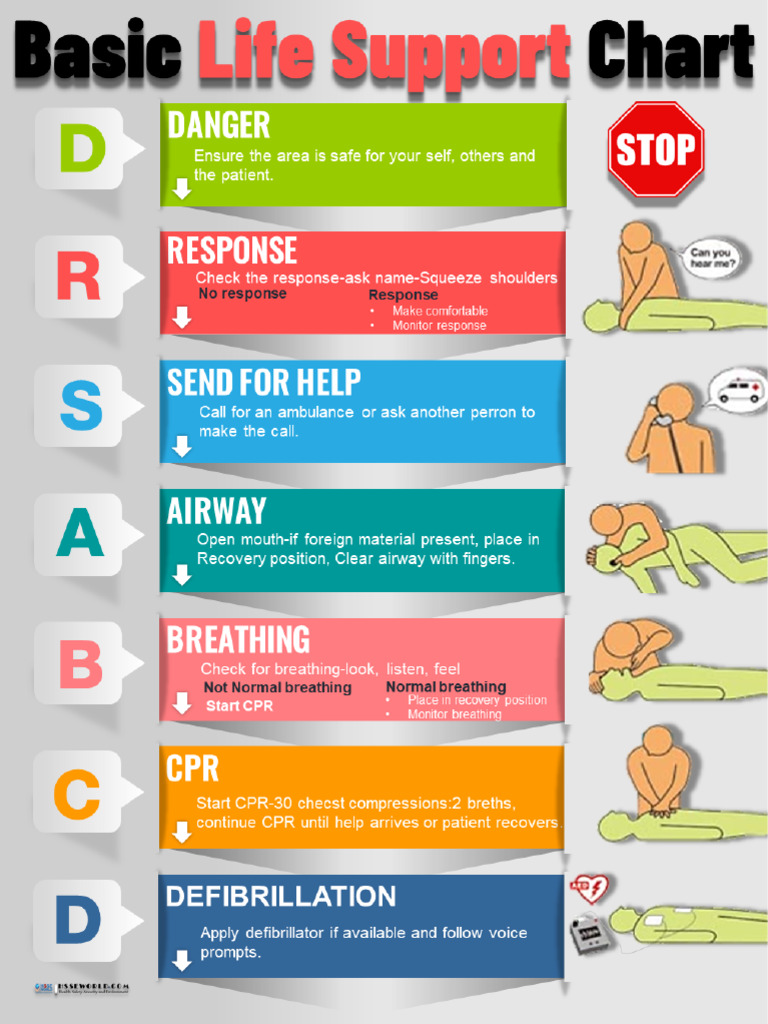 Basic Life Support DRSABCD | PDF