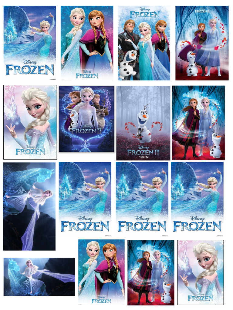 Stickers FROZEN | PDF