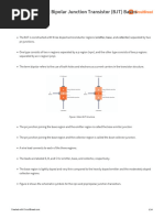 Lecture 24: BJT Operation Regions (Active, Saturation and Cut-Off ...