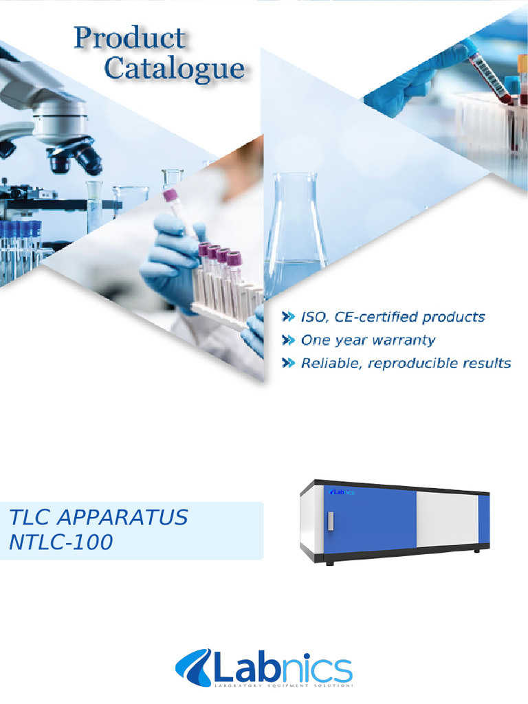 Labnics TLC Apparatus NTLC 100 | PDF | Thin Layer Chromatography ...