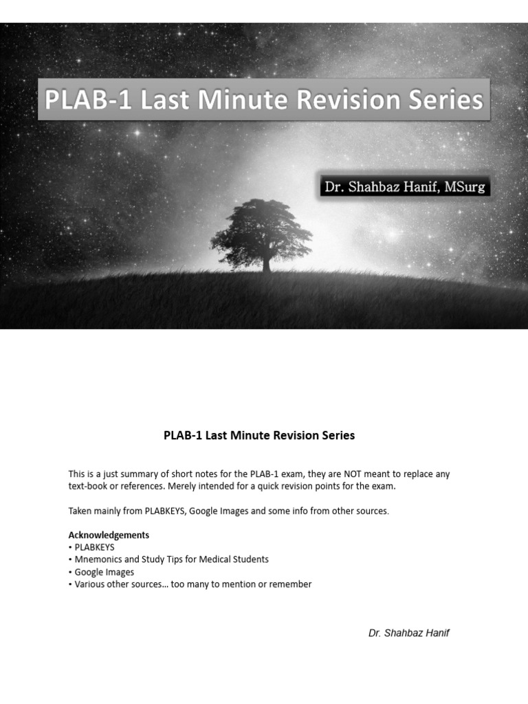 Plab Mnemonics | PDF