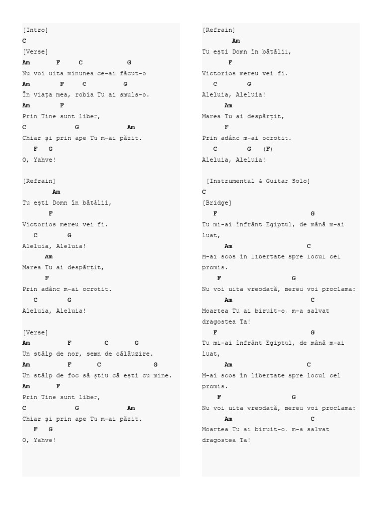 Egipt Acorduri | PDF