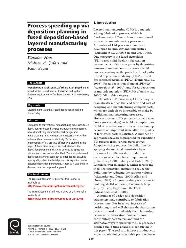 Process Speeding Up | PDF Process Speeding Up | PDF