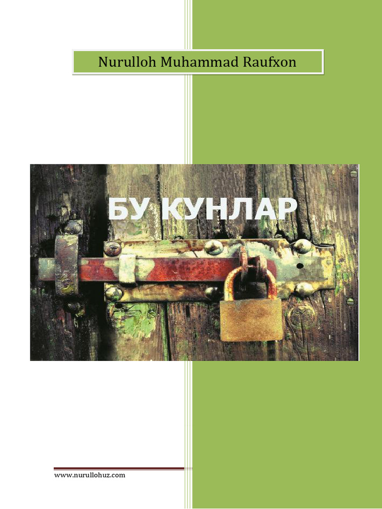 Bu Kunlar - Lotin | PDF