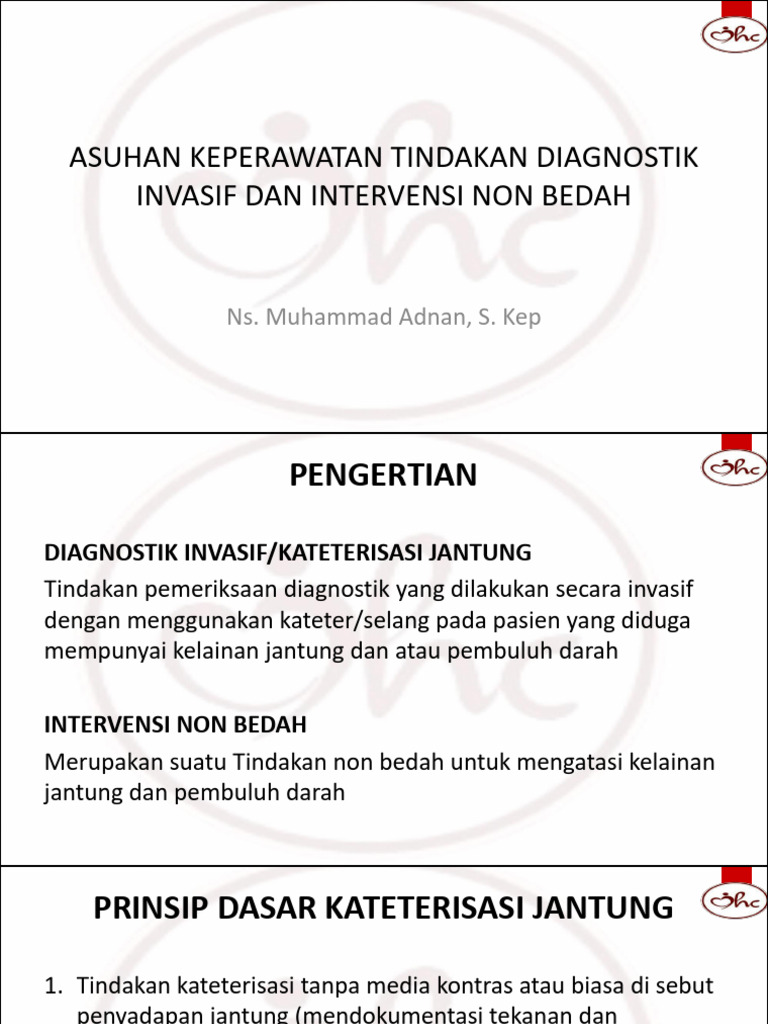 Adnan - Diagnostik Invasif Dan Intervensi Non Bedah | PDF | Teknologi ...