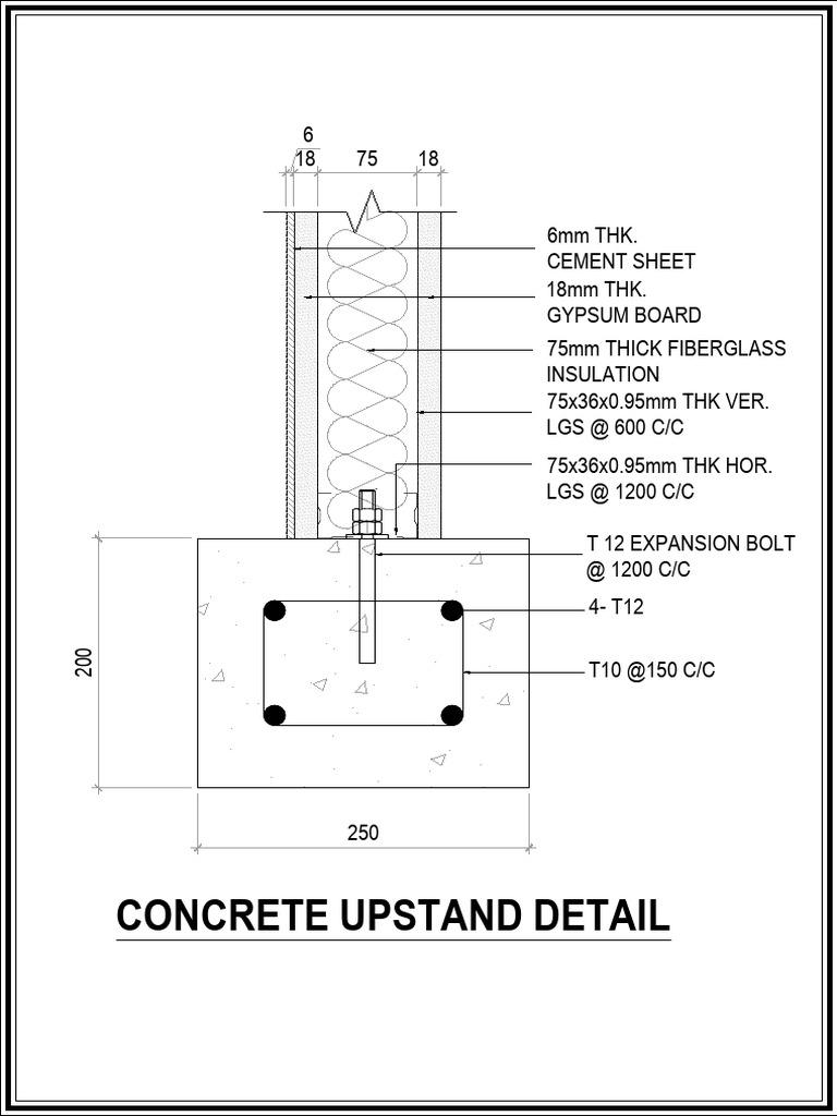 Upstand Details | PDF | Technology & Engineering
