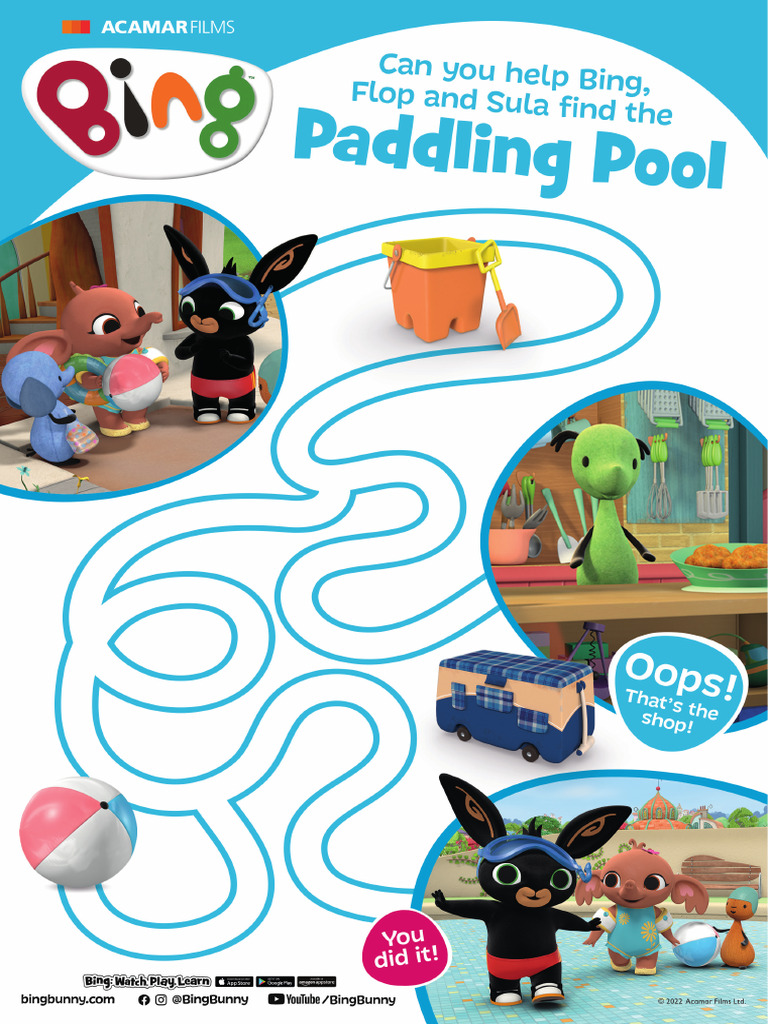Bing - Paddling Pool Maze | PDF