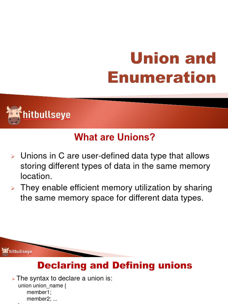 Union and Enumeration | PDF | Theoretical Computer Science | Computer Engineering