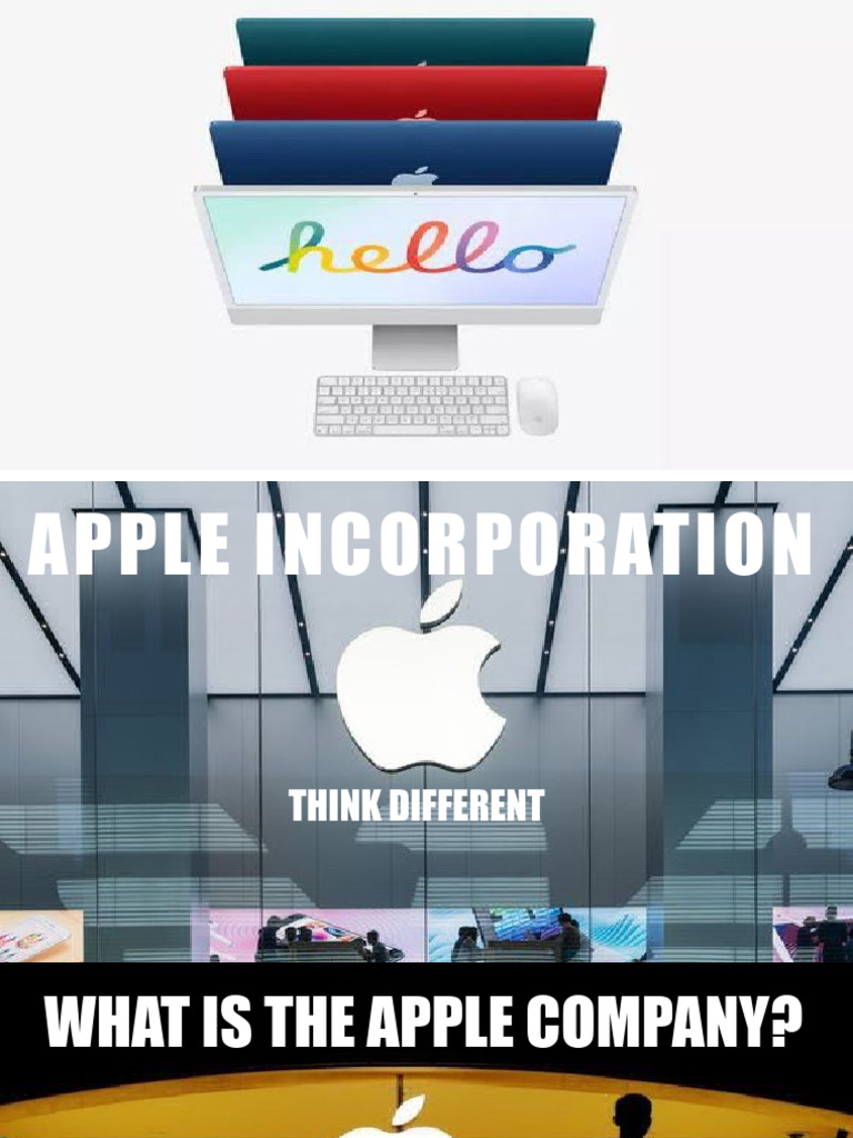 Apple Company Presentation | PDF | Apple Inc. | I Cloud