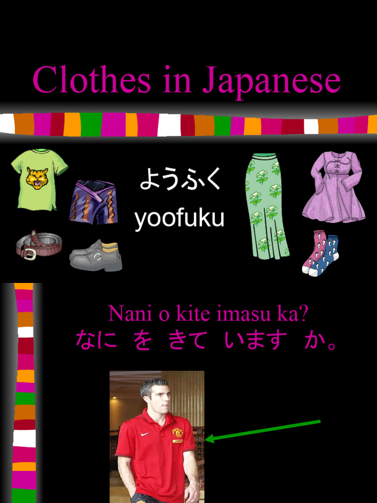 Clothes PPT Part 1 | PDF