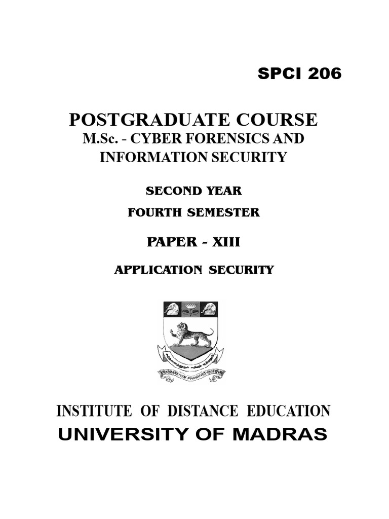 Application Security Pdf Web Application Databases