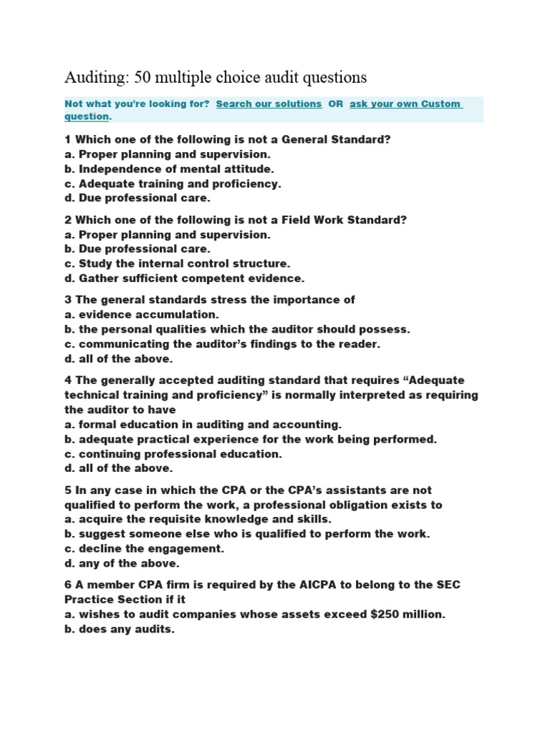 Auditing | PDF | Audit | Financial Audit