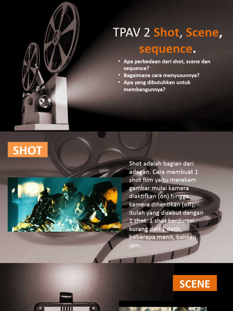 Shot, Scene & Sequence | PDF | Sejarah