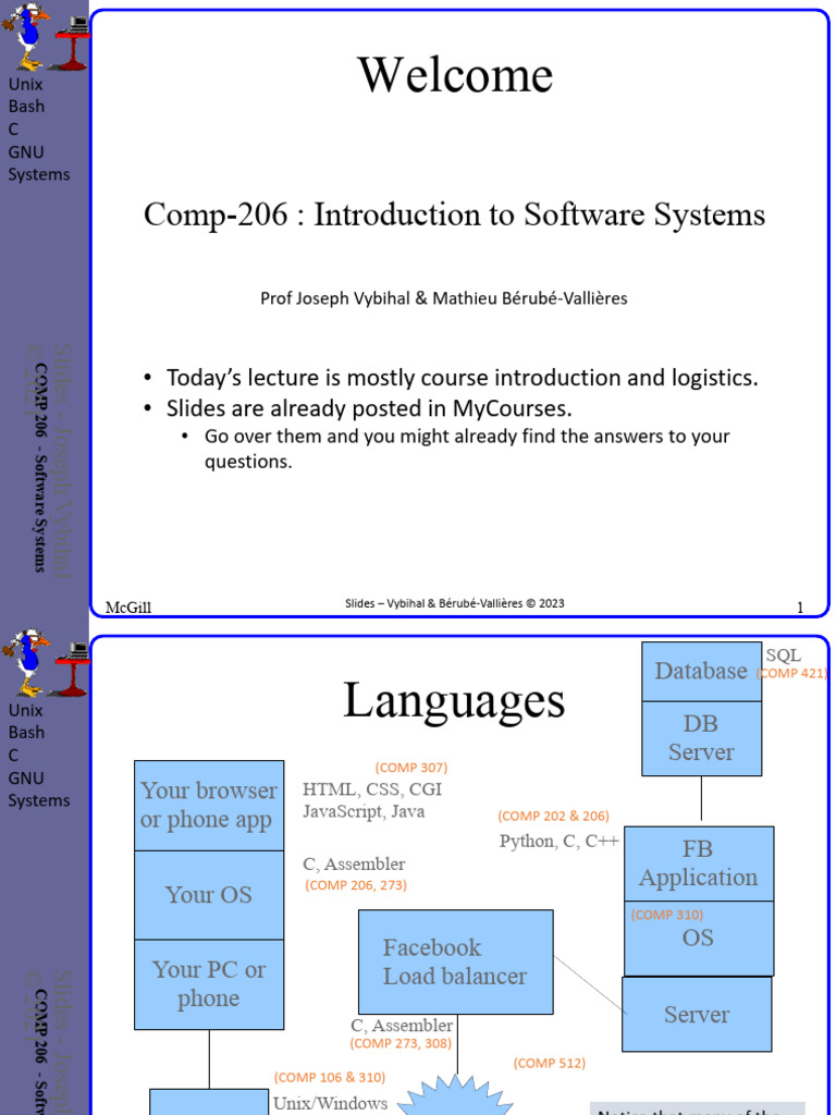 Introduction To Software Systems | PDF