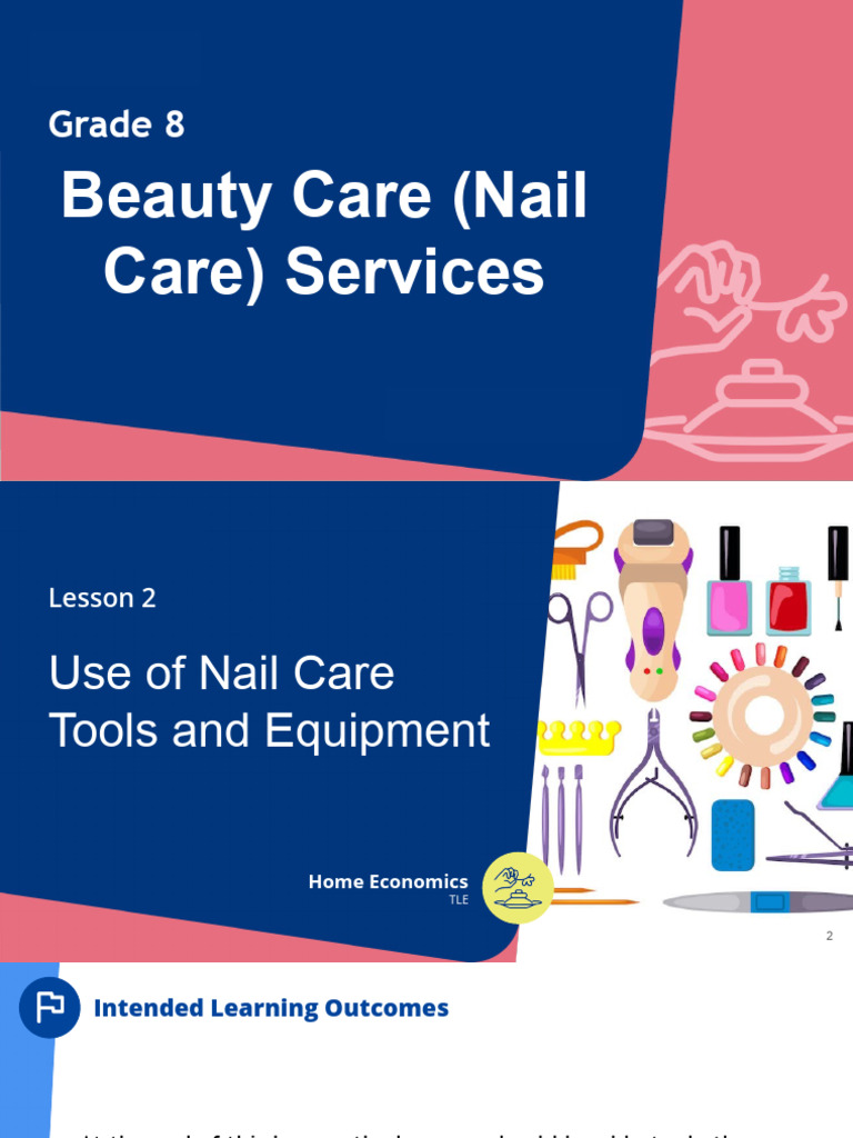 Nail Care Tools and Equipment Guide | PDF | Nail (Anatomy) | Materials