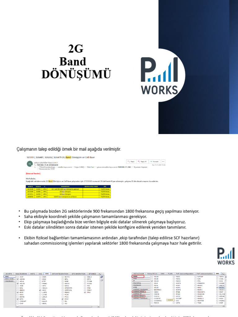 2G Band Dönüşümü | PDF