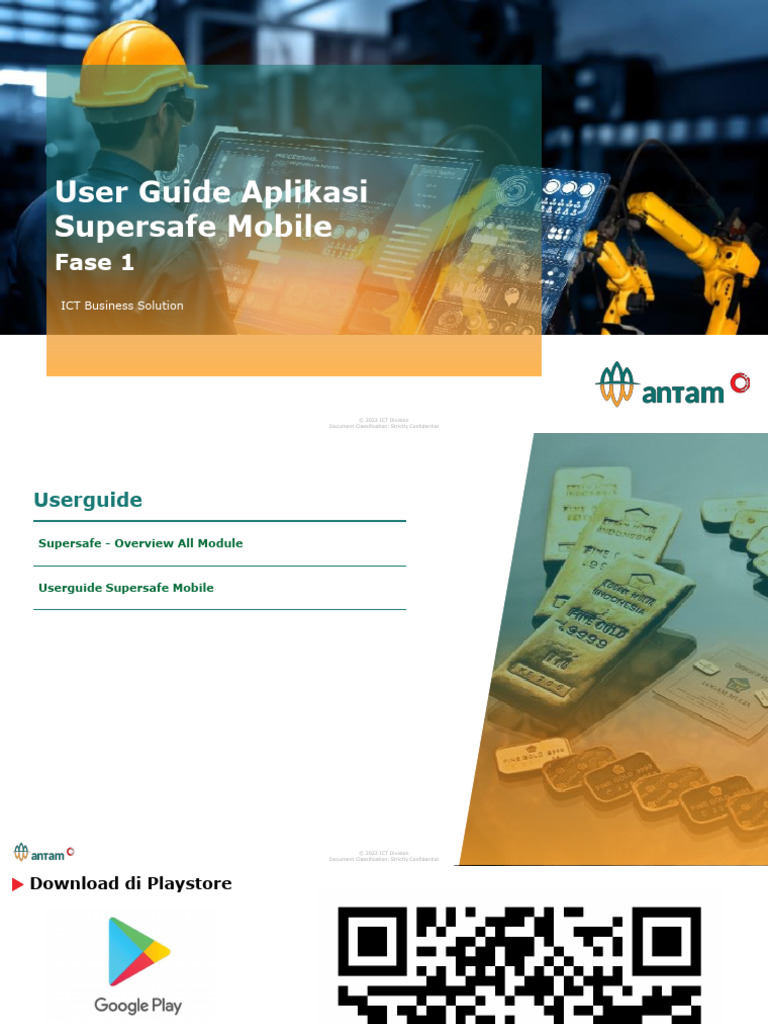 Presentasi Aplikasi Supersafe Mobile | PDF