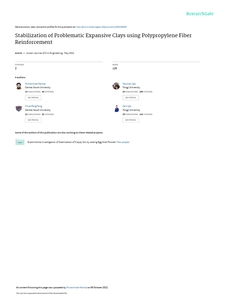 2022 Jordan Journal of Civil Engineering Jordan University of Science ...