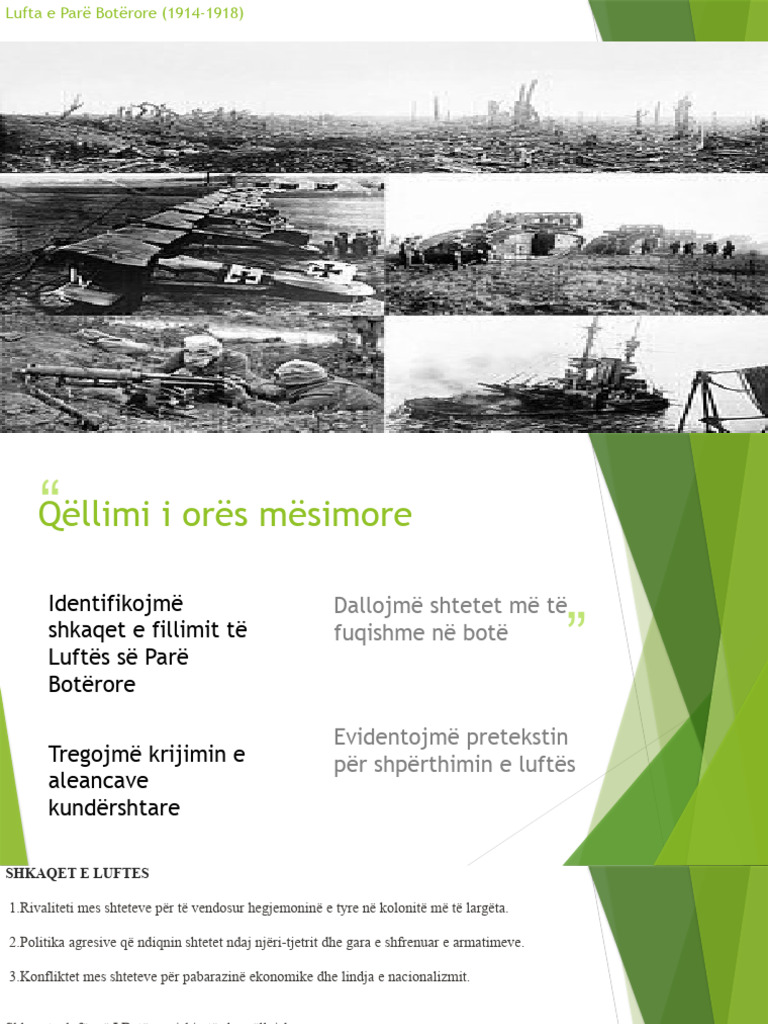 Lufta e Parë Botërore | PDF