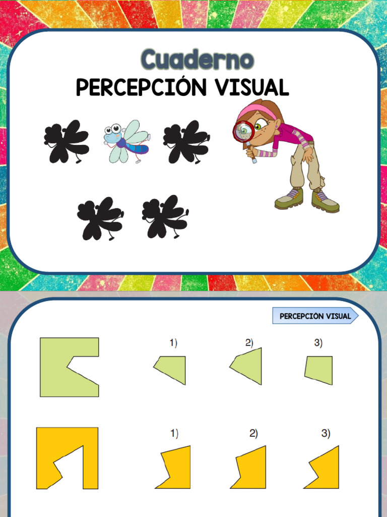 Completo Cuaderno de Percepción Visual | PDF