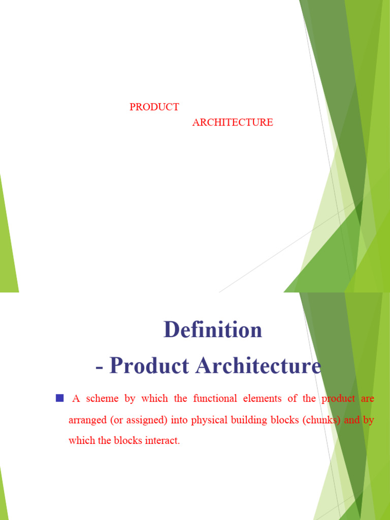 Understanding Product Architecture Types | PDF | Modularity | Computer ...