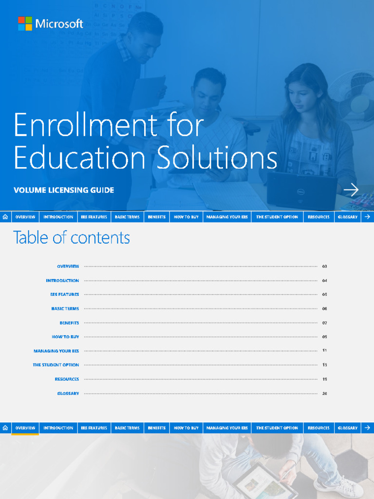 Enrollment For Education Solutions Licensing Guide | PDF | Microsoft ...
