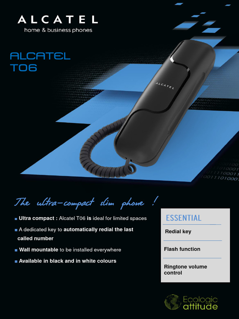 Alcatel T06 | PDF