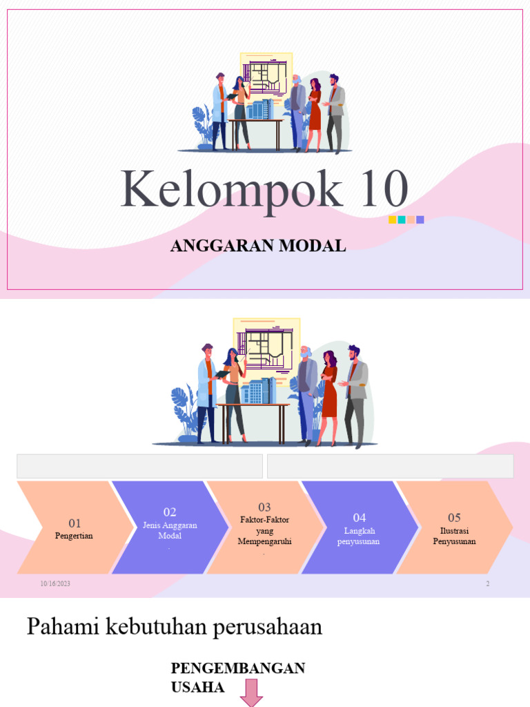 Kel 10 ANGGARAN MODAL | PDF