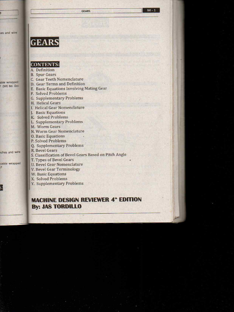 Gears by Tordillo | PDF