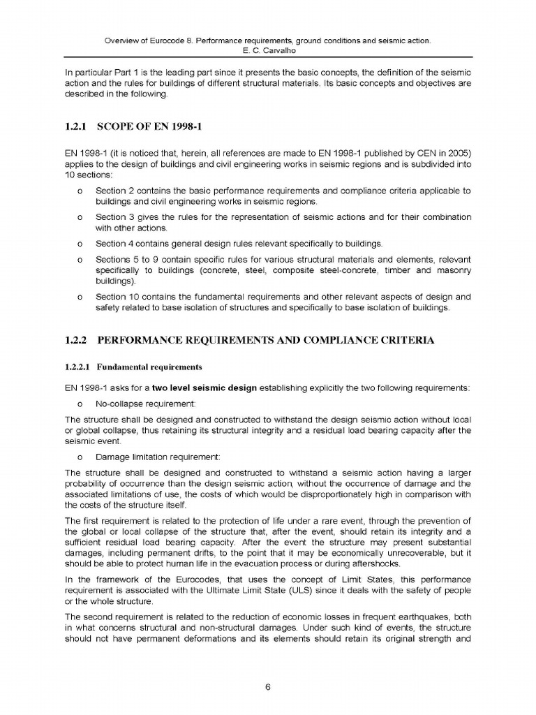 Eurocode 8 Seismic Design of Buildings W Page 020 | PDF