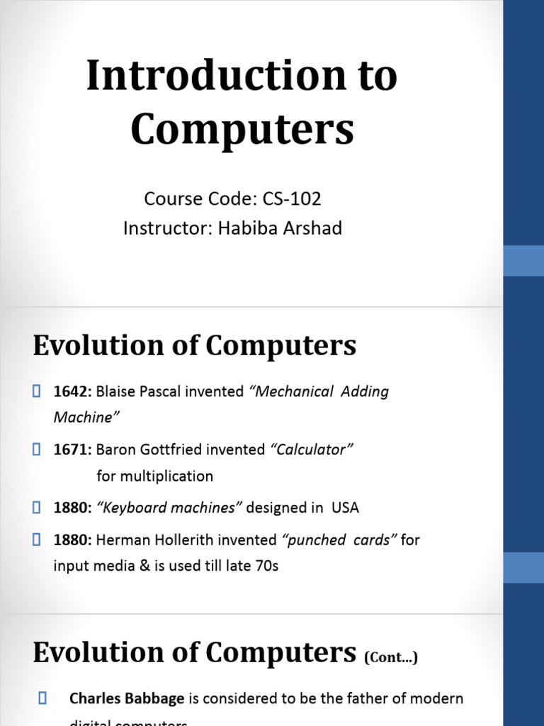Lec. 2 | PDF | Digital Signal | Central Processing Unit