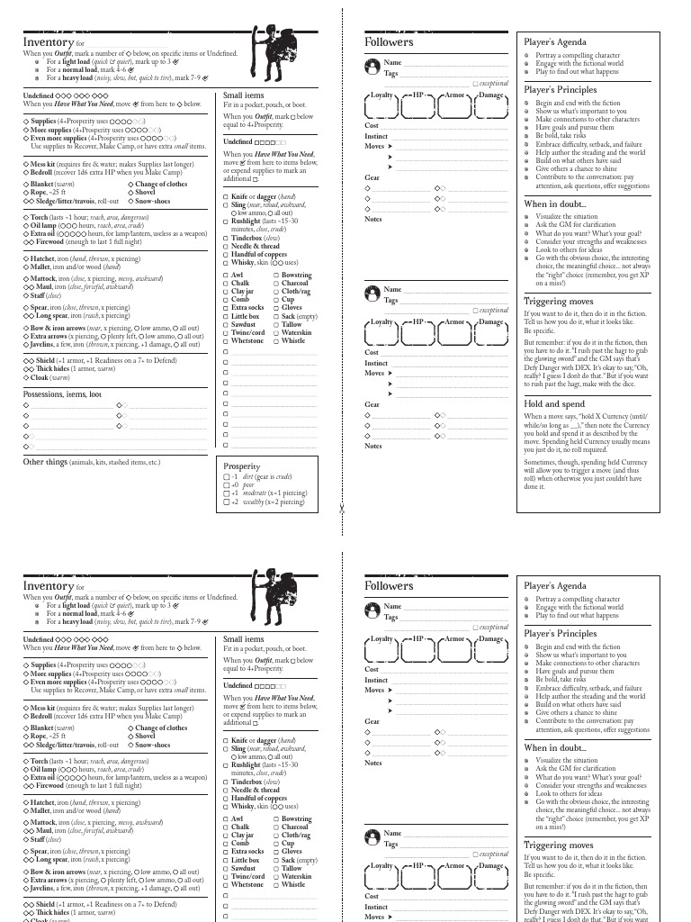 Playbook Inserts - Inventory Etc | PDF | Manufactured Goods | Equipment